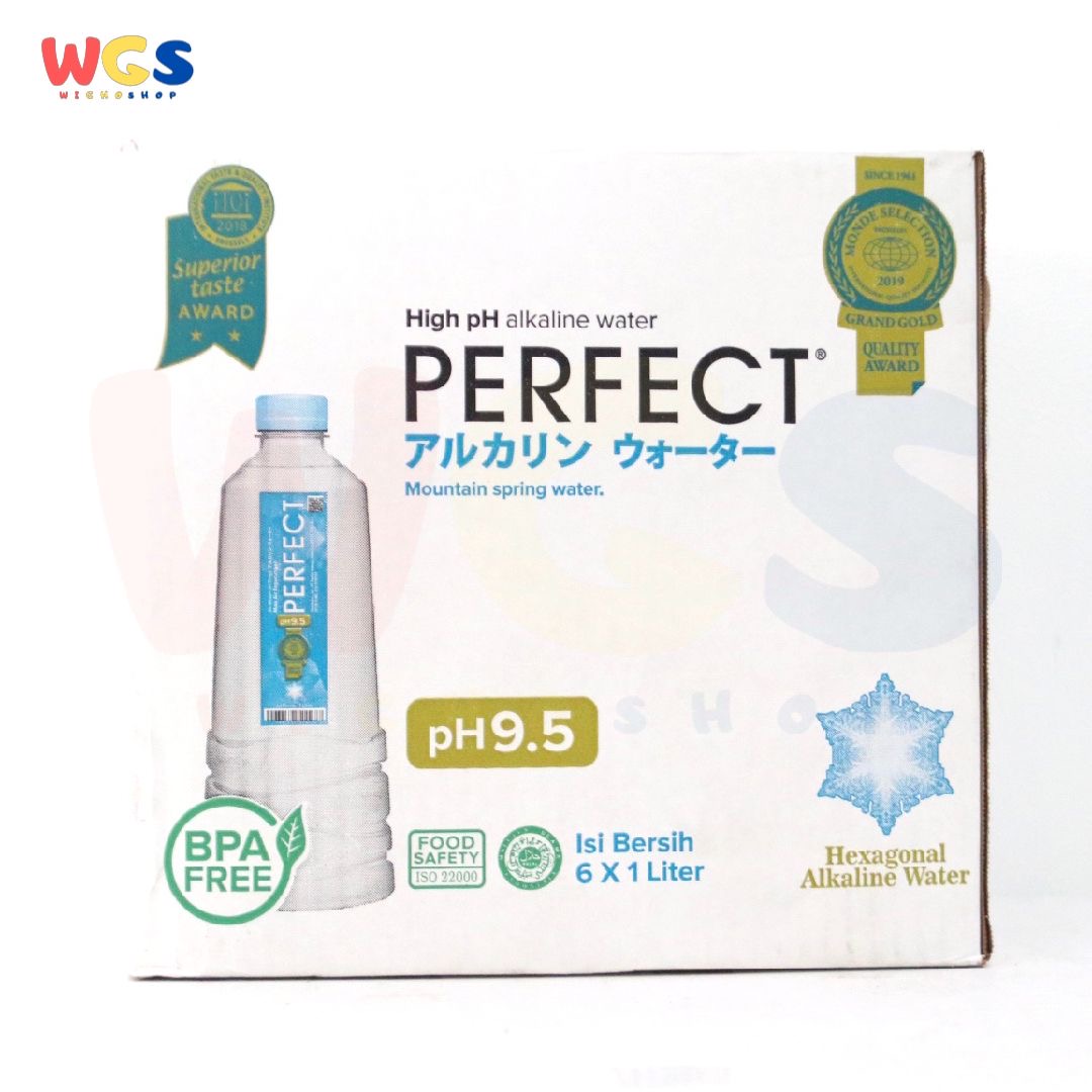 Perfect Alkaline Water ph 9.5 - 1 Liter / Dus (6 btl) | Lazada Indonesia