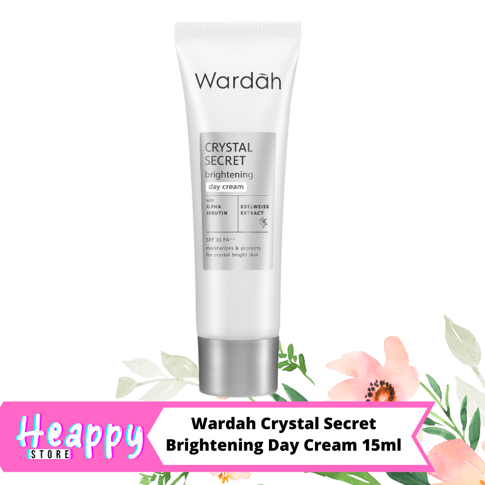 Wardah Crystal Secret Brightening Day Cream 15ml / White Secret Day ...