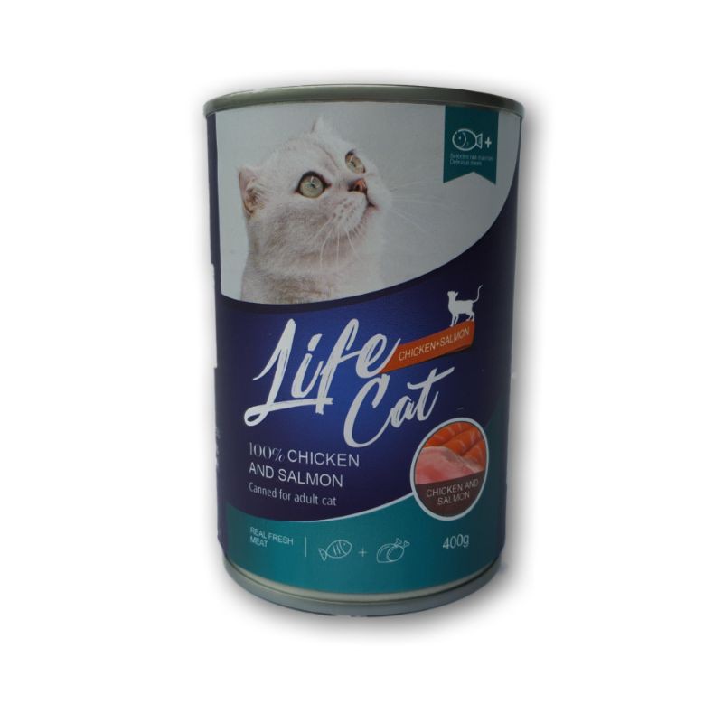 Life Cat Kaleng 400 Gram All - Variant ( Makanan Basah Untuk Kucing ...