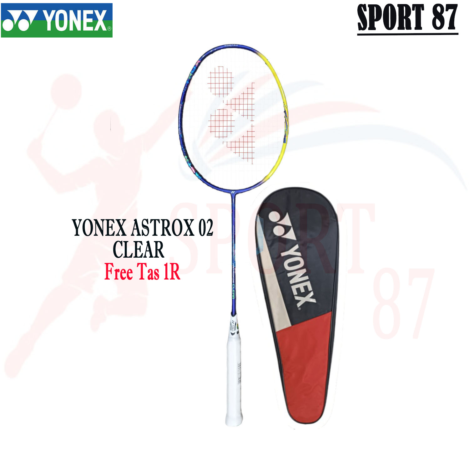 Raket Badminton Yonex Astrox 02 Clear Raket Yonex Astrox 2 | Lazada ...