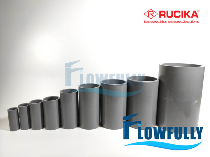 SOCKET AW 6" RUCIKA SOK TS POLOS LURUS 6 inch PVC | Lazada Indonesia