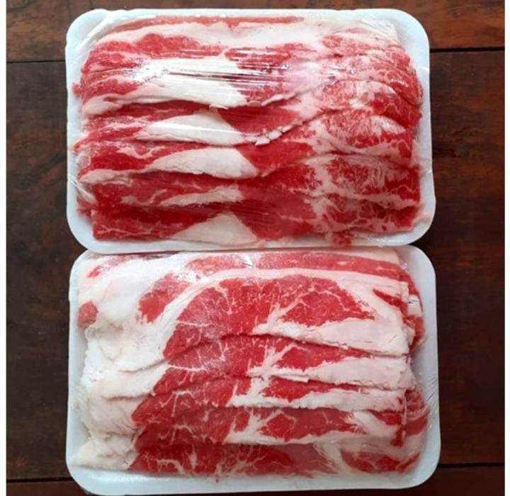 Daging Sapi Beef Slice ShortPlate Halal 500 gram Frozen Food | Lazada ...
