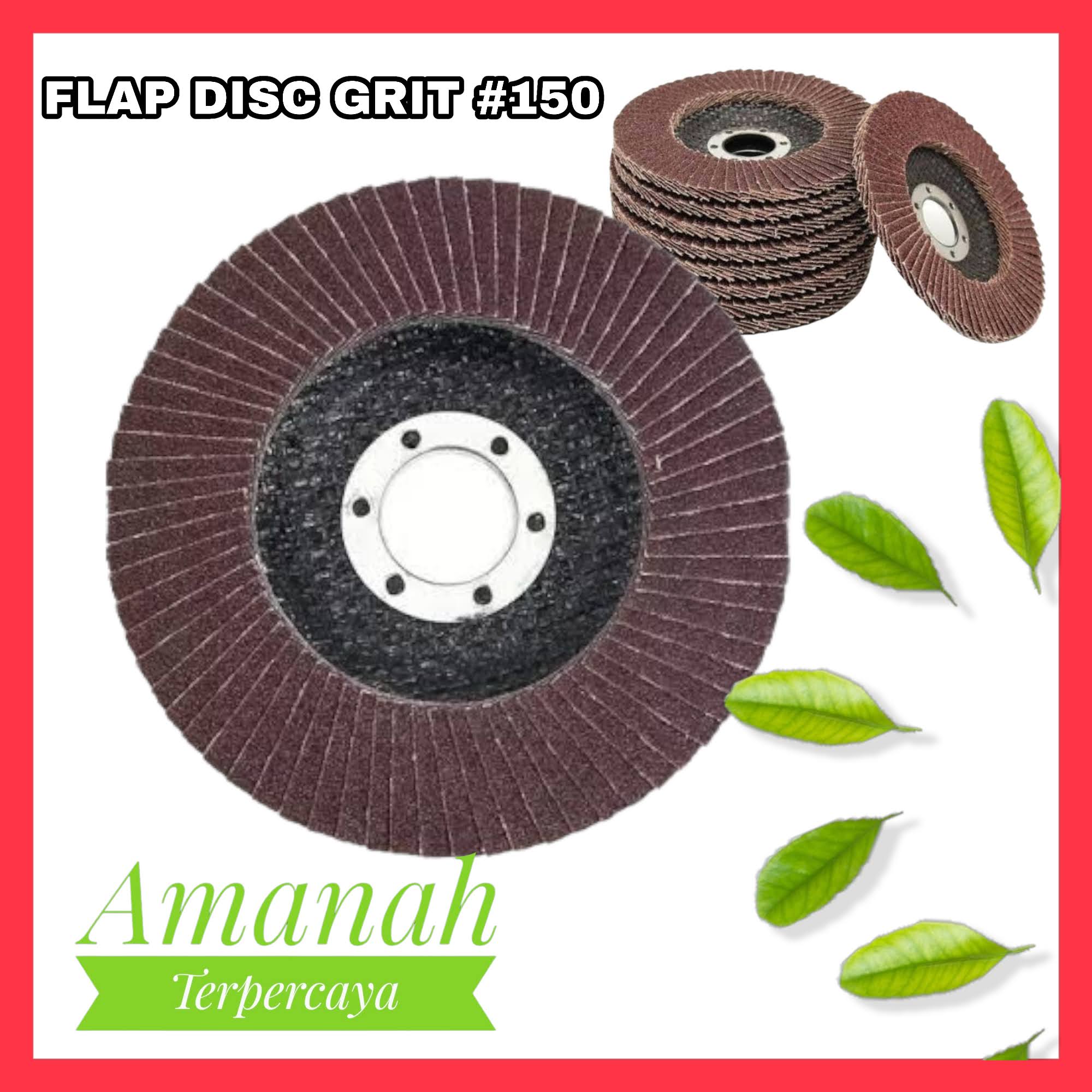 BATU GERINDA AMPLAS GRIT 150 / FLAP DISC / AMPLAS SUSUN | Lazada Indonesia