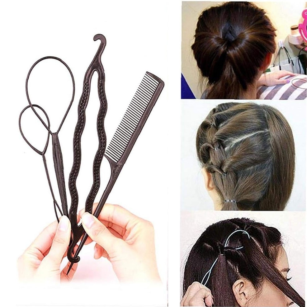 HAIR STYLING TOOL SET 4 IN 1 / Set Alat Penataan Rambut 4 IN 1 / Loop ...