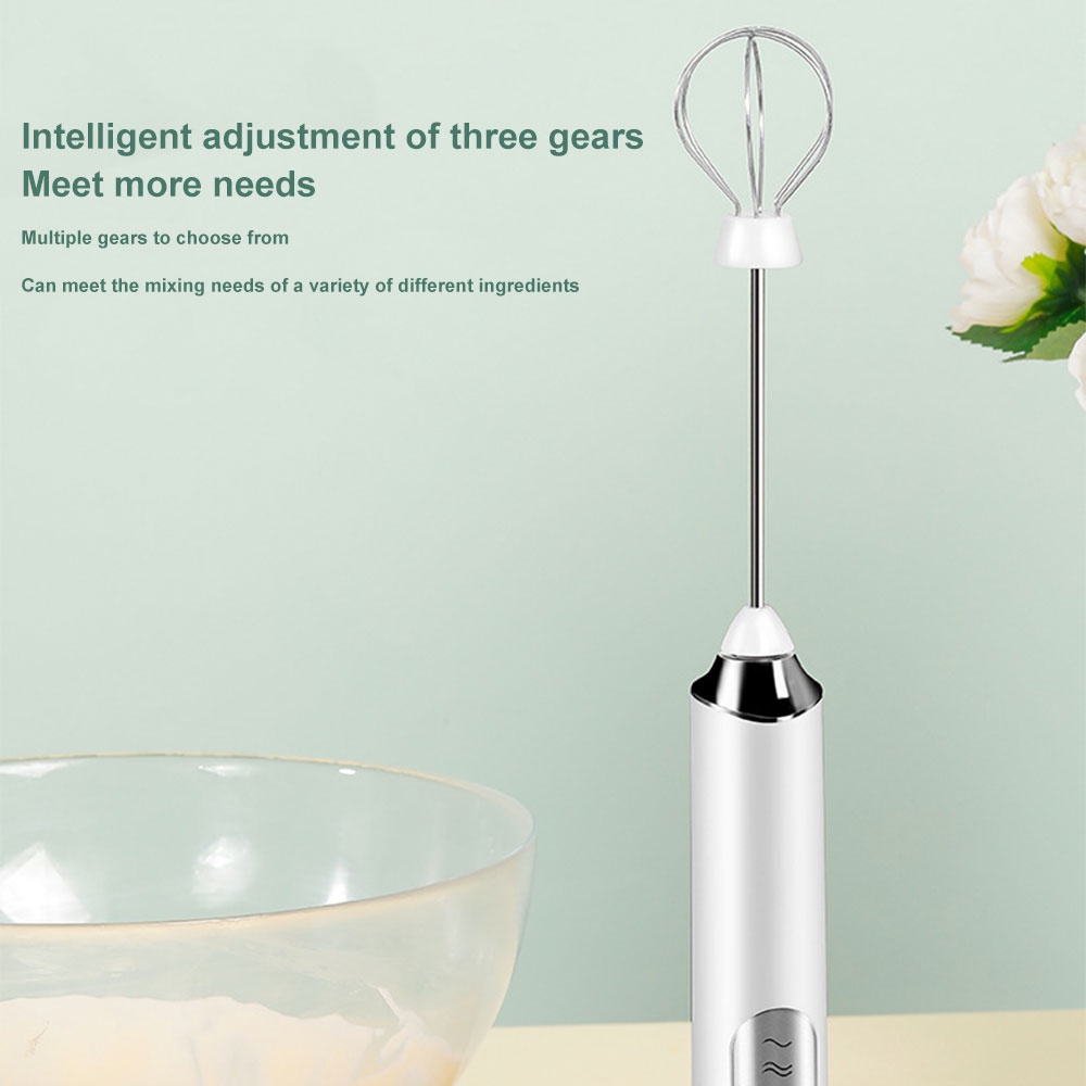 Mixer Kopi Dalgona Telur Susu 2 in 1 Portable Electric Hand Mixer ...