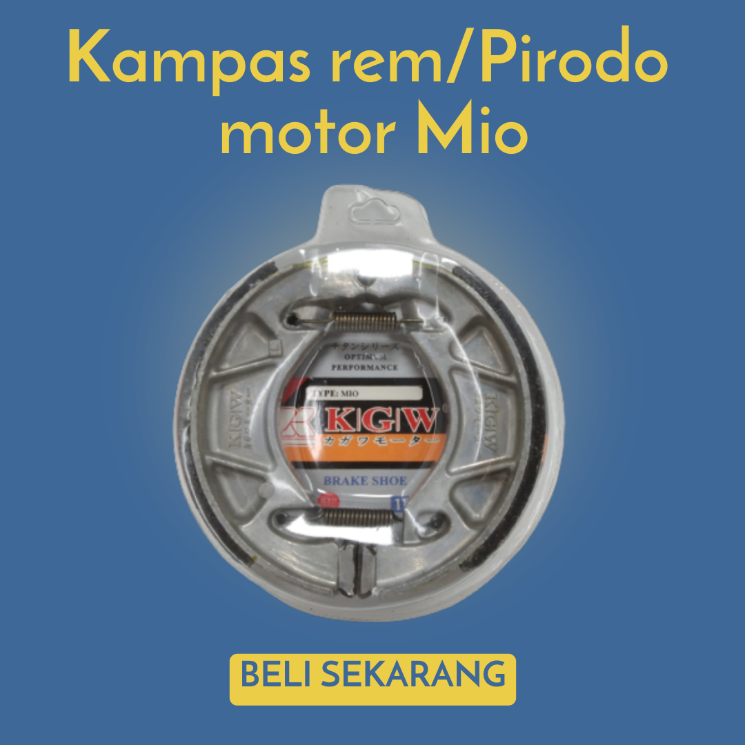 pirodo kampas rem belakang motor mio merek kgw | Lazada Indonesia