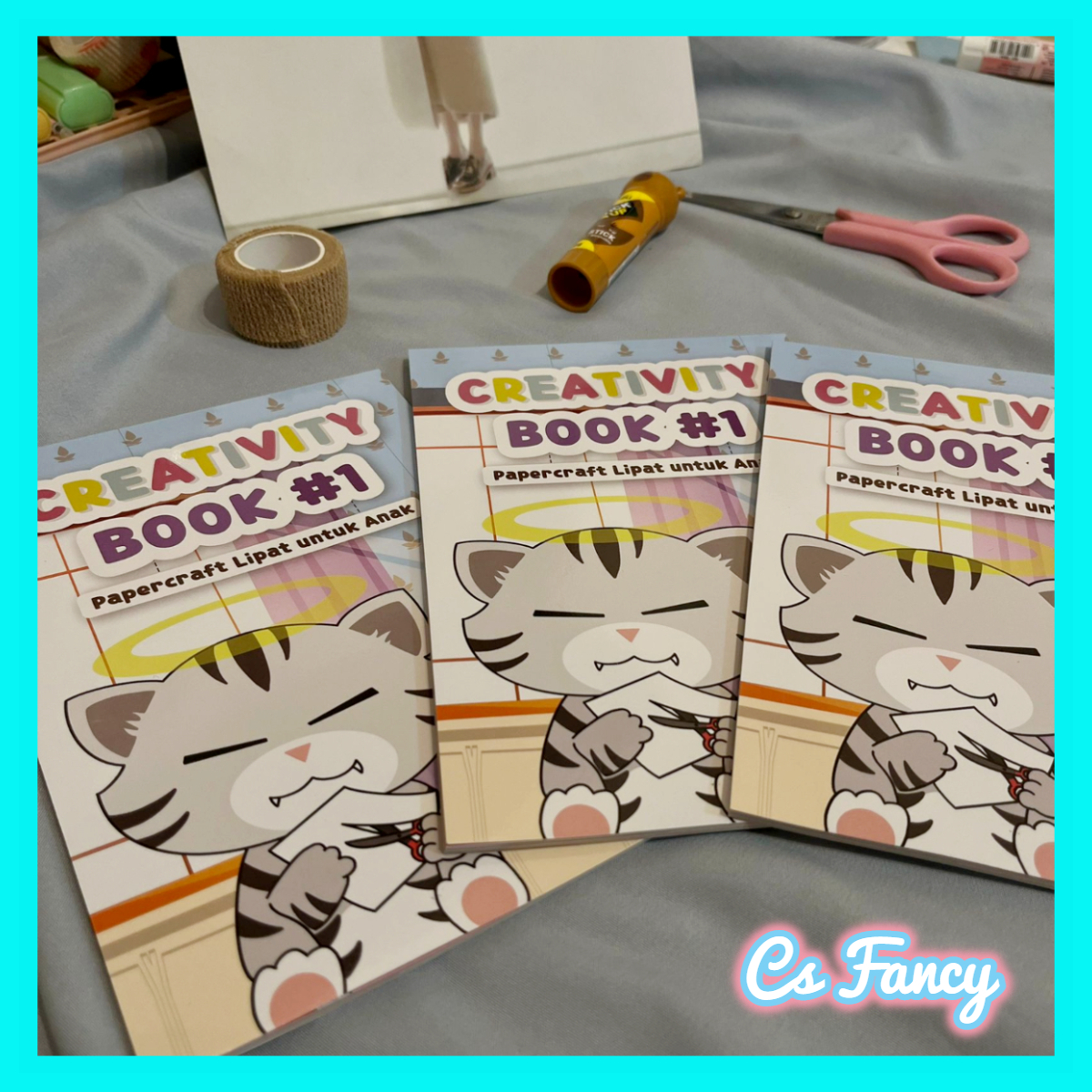 Buku Origami Papercraft Centle 001 Buku Bergambar Kreatif Anak Lucu ...