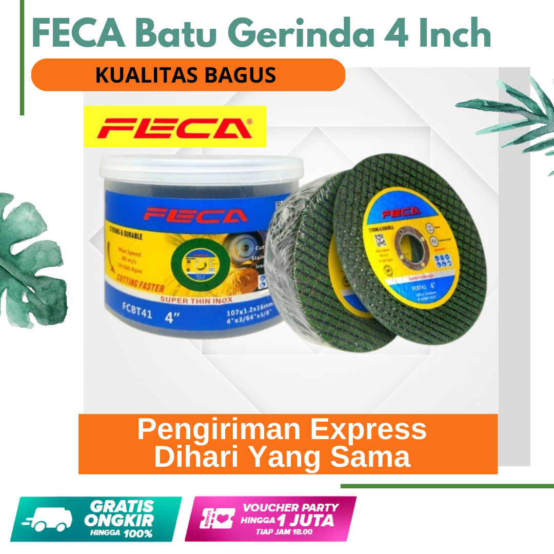 Syaridin Class - Batu Gerinda Potong Besi Feca Prohex 4"x 1mm Mata Gerinda Potong | Lazada Indonesia