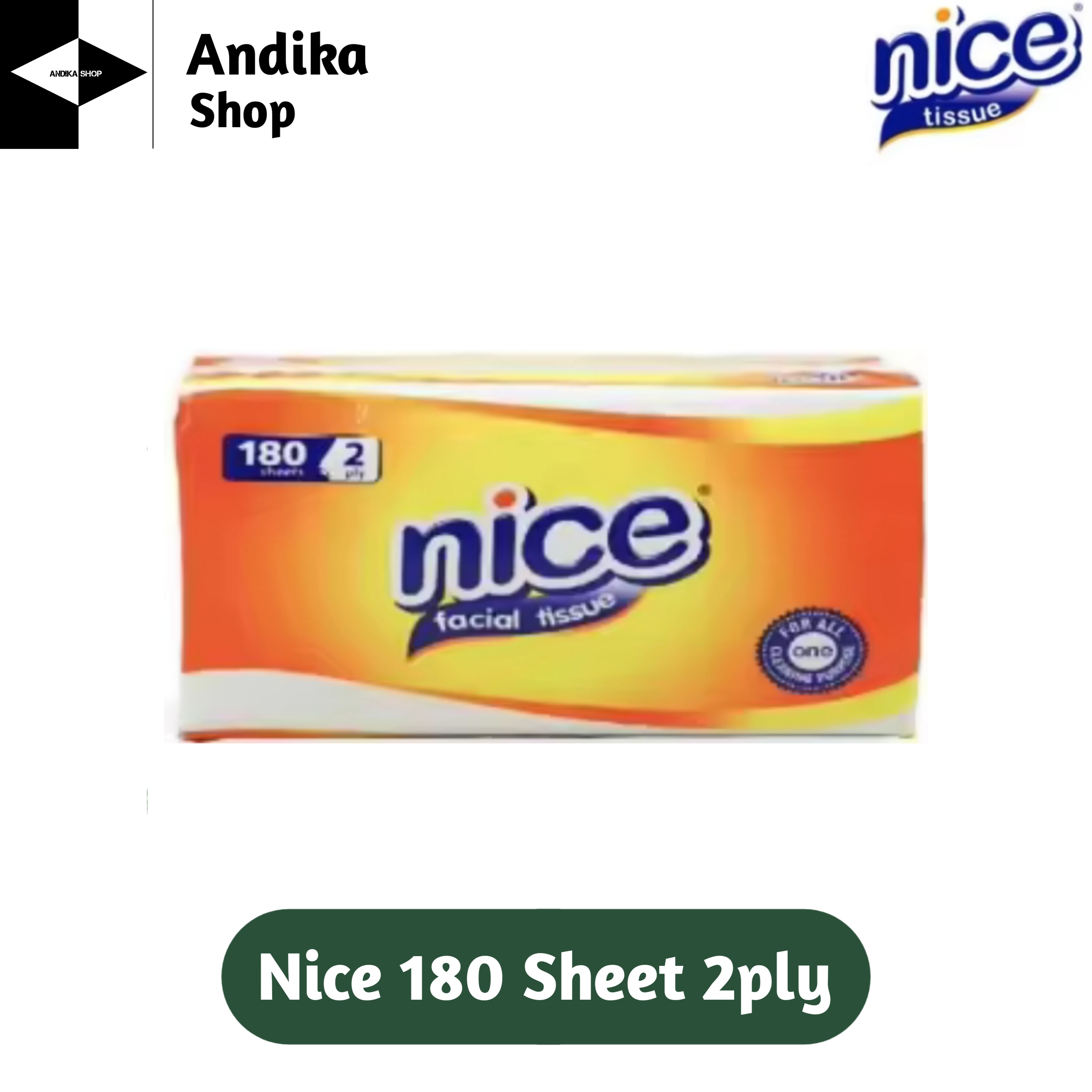 Nice Facial Tissue 180sheet 2ply | Lazada Indonesia
