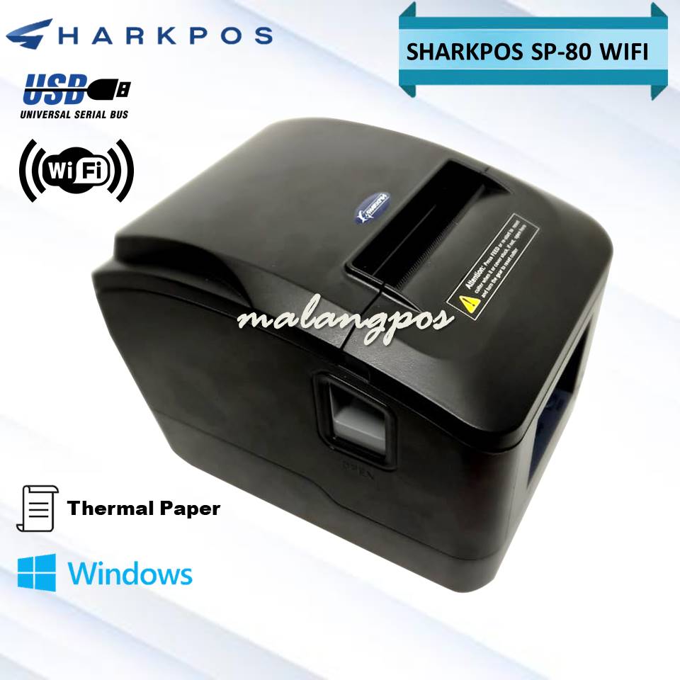 PRINTER KASIR THERMAL SP-80UW USB WIFI PRINTER KASIR 80MM PRINTER STRUK ...