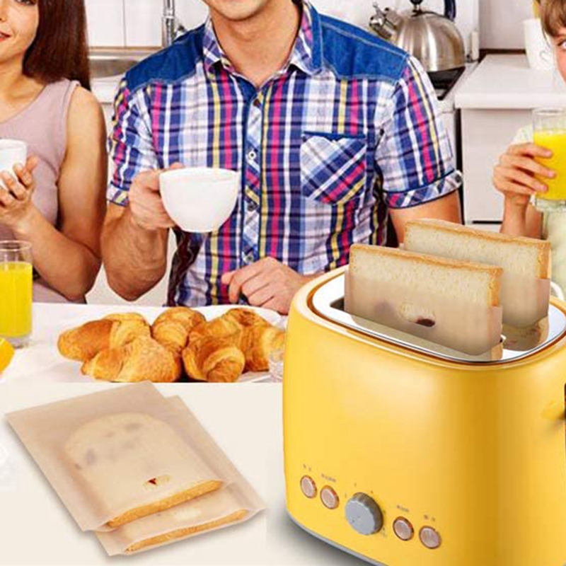 Reusable Toaster Bags - 3 Sizes Toaster Bags for Heat Resistant ...