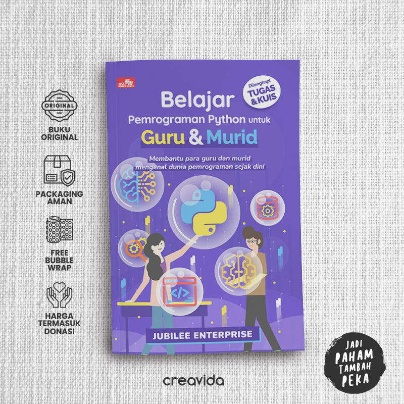 Belajar Pemrograman Python untuk Guru dan Murid | Lazada Indonesia
