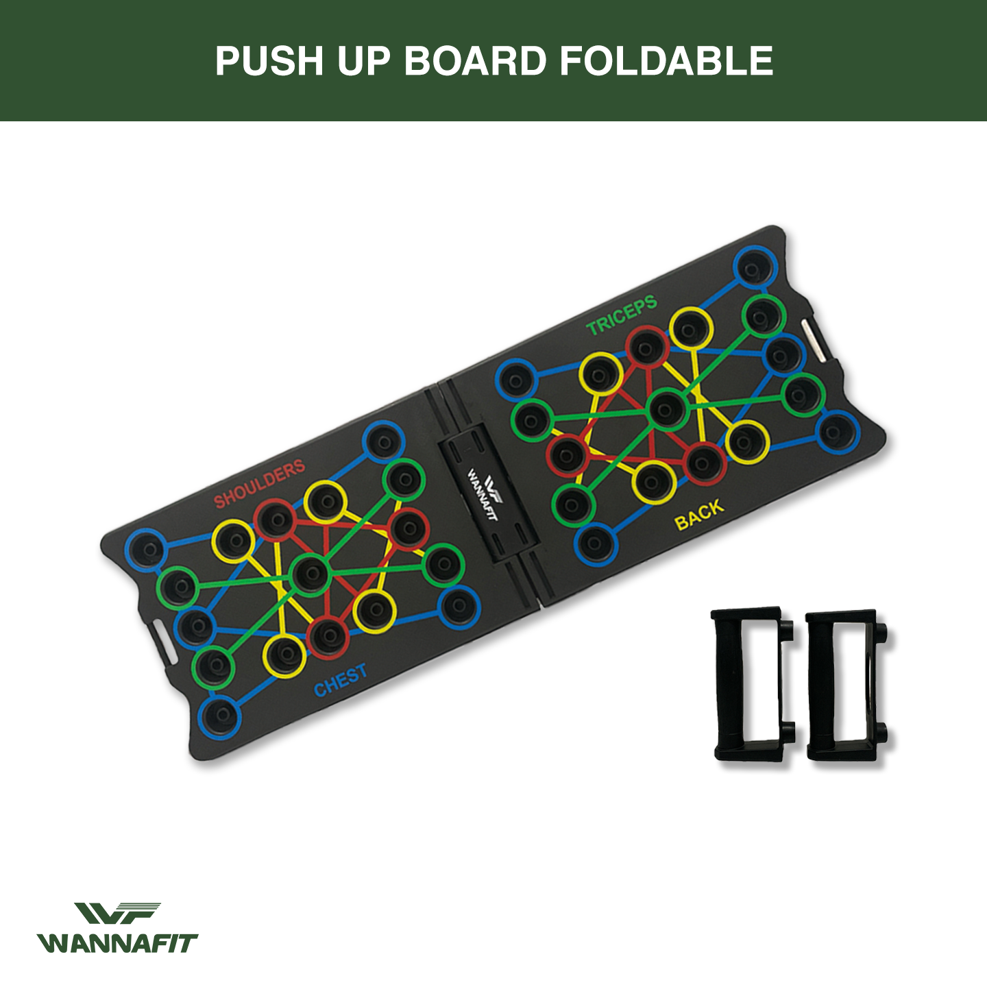 Push Up Board Foldable Alat Bantu Push Up Stand Home Gym Alat Olahraga ...