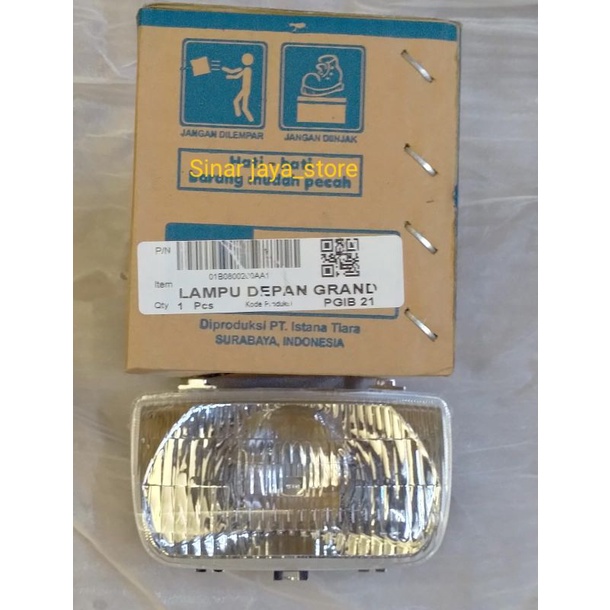 Reflector/ Lampu Depan/ Head Lamp Grand merek Win ( Original) | Lazada ...