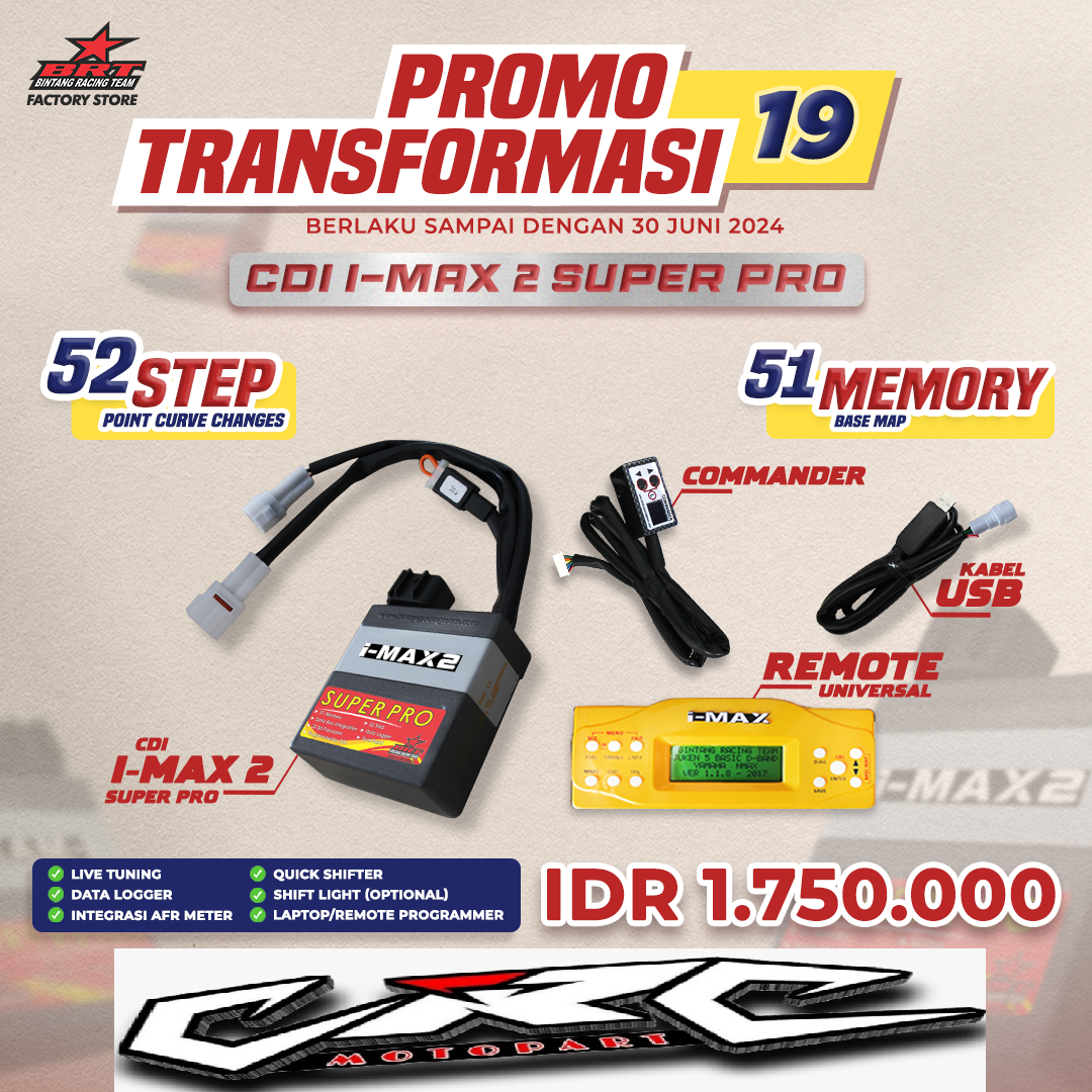 CDI IMAX I-MAX 2 Super Pro BRT 52 Step Yamaha Jupiter Z New 115 | Lazada Indonesia