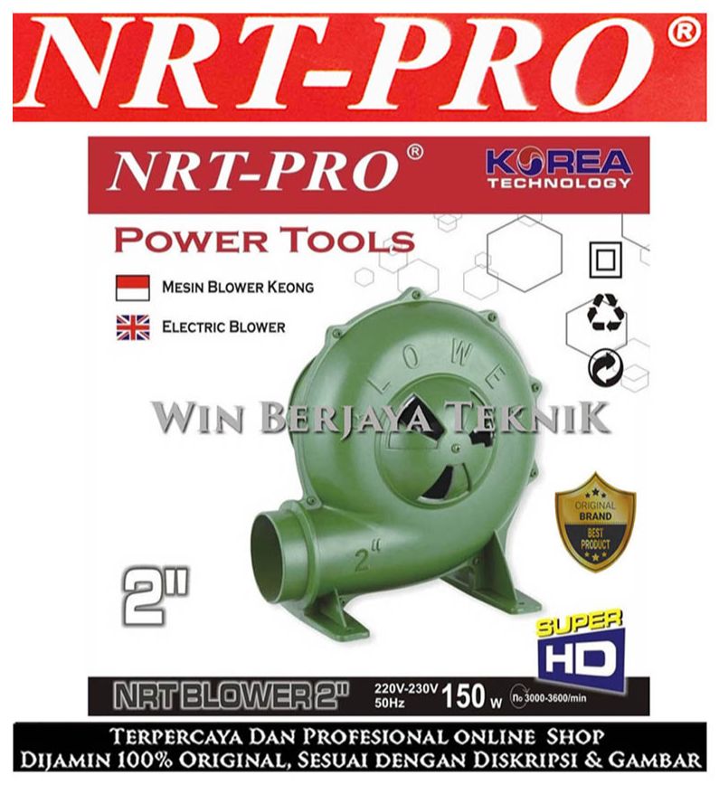 NRT PRO Mesin Blower Keong 2 Inch - Blower Elektrik Electric 2Inch ...