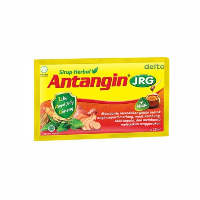 Antangin JRG Cair 1 Box Isi 12 sachet | Antangin JRG Sachet - Obat Masuk Angin | Sirup untuk ...