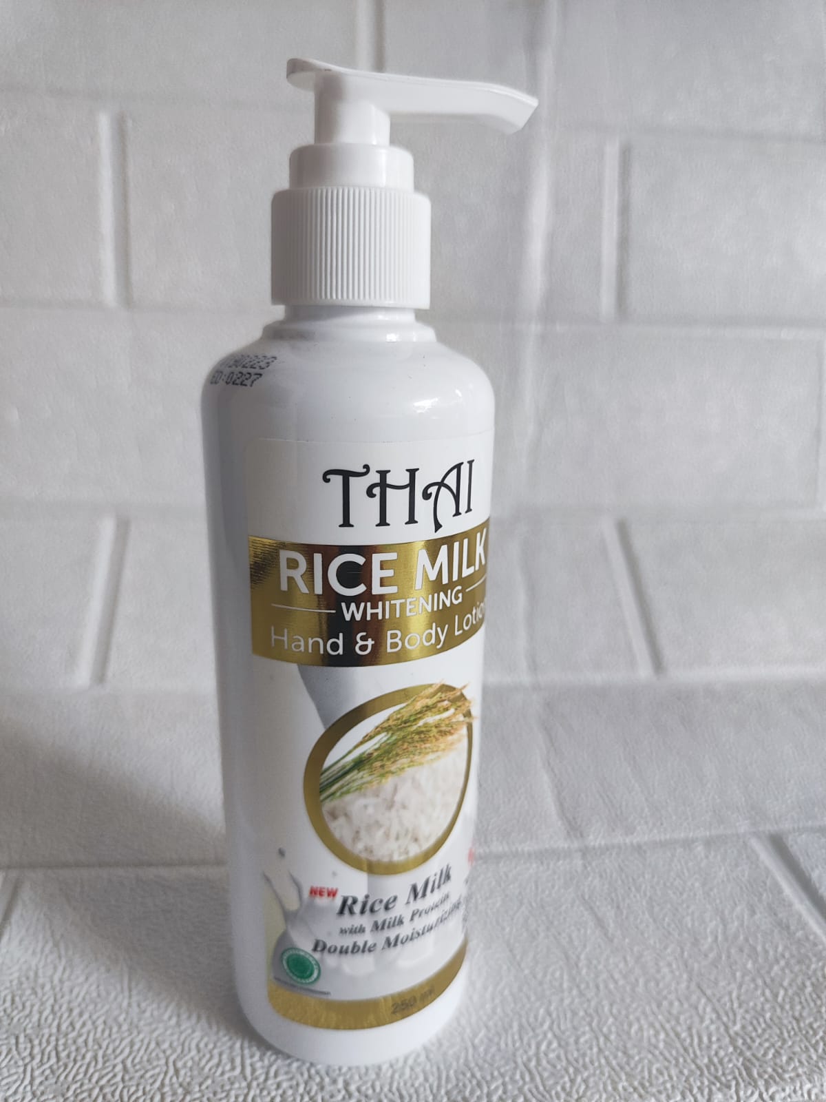 Thai Hand & Body Lotion Rice Milk 250ml Relief Moisturizing Lotion ...