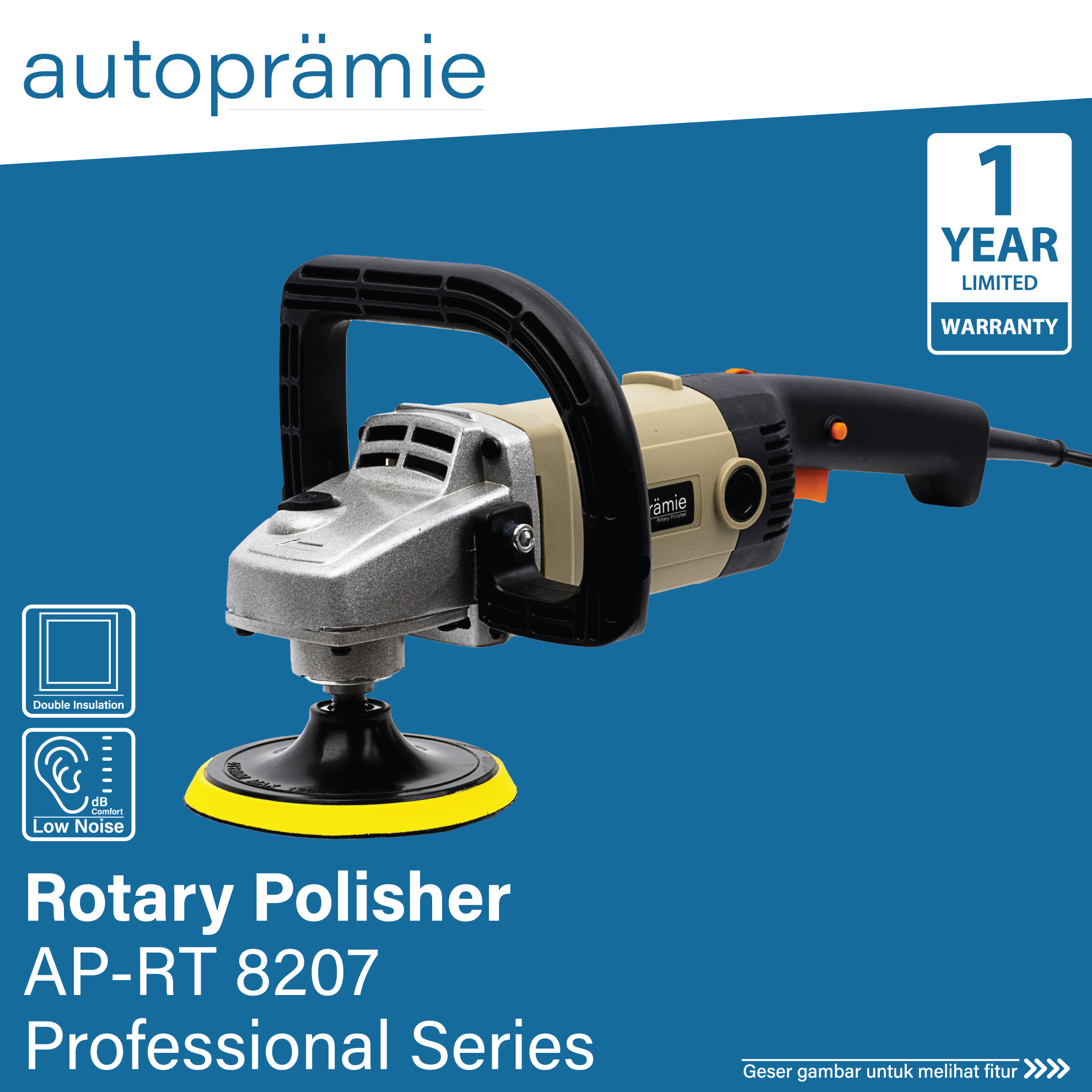 Mesin Poles Rotary / Polisher Rotary Autopramie / Mesin Poles Mobil ...