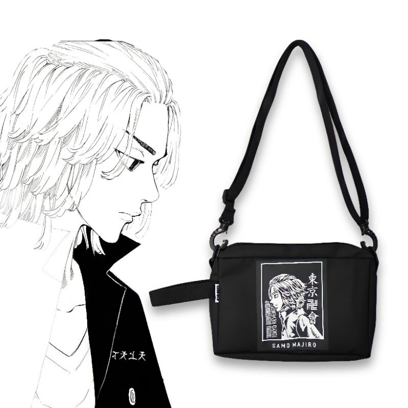 SLING BAG TOKYO REVENGERS Tas Anime Tas MANGA Tas MIKEY Tas Wanita Tas ...