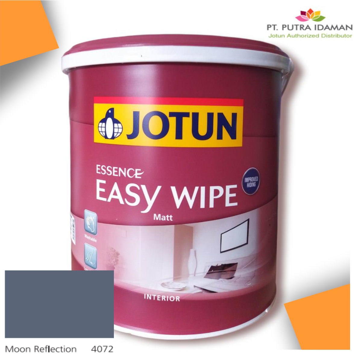 Cat Jotun Essence Easy Wipe / Moon Reflection 4072 | Lazada Indonesia