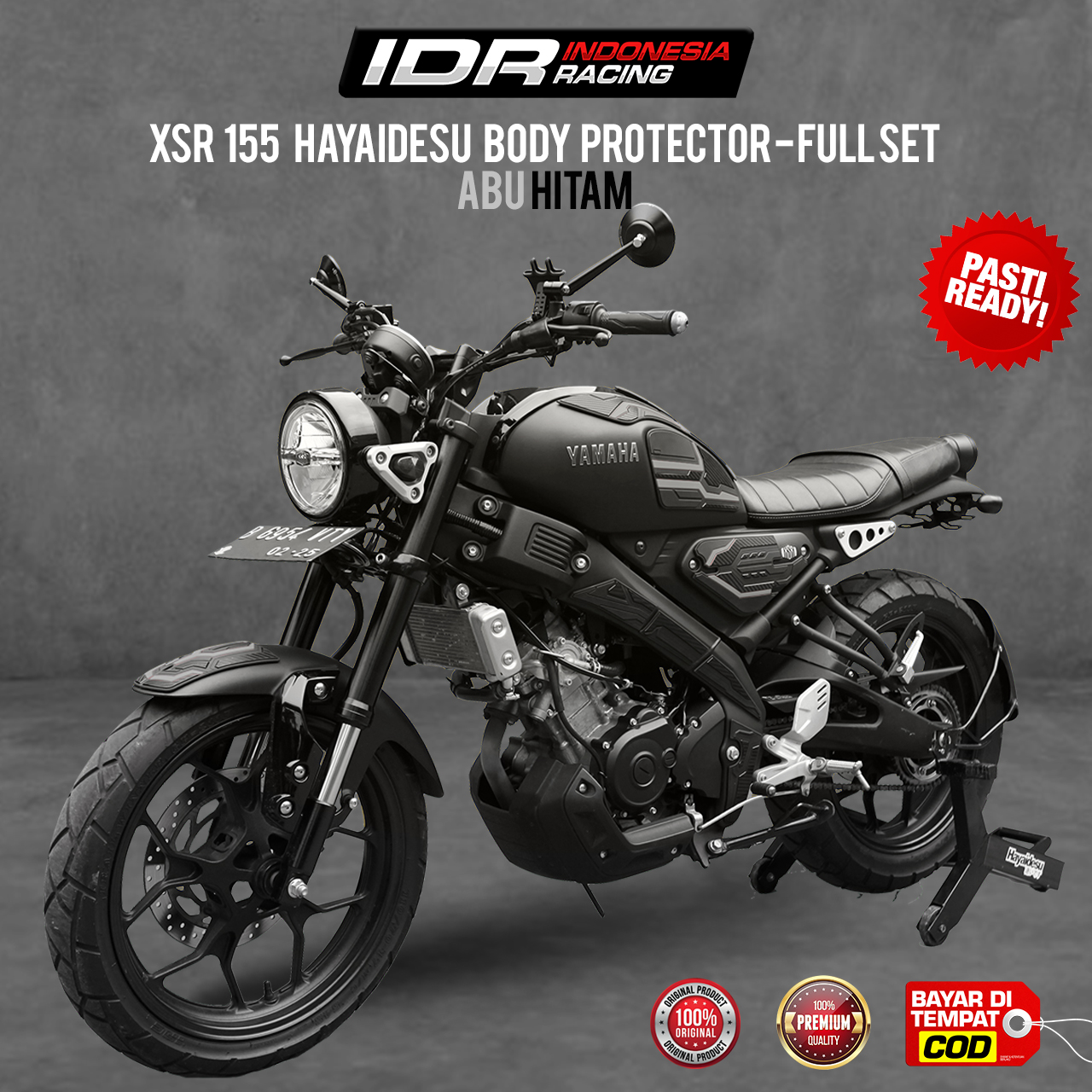 Hayaidesu XSR 155 Full Set Cover Body Protector Aksesoris Yamaha ...