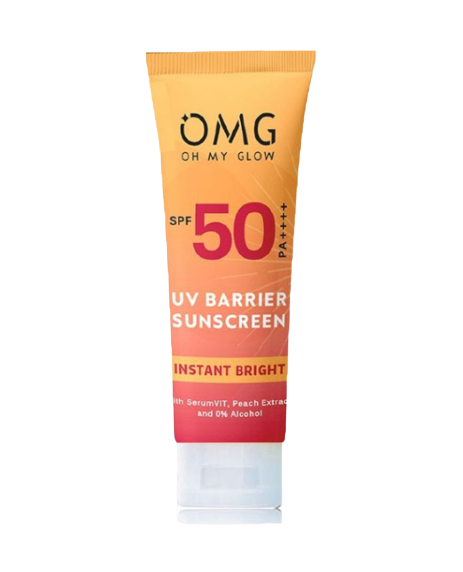 OMG Sunscreen 25ML - OMG OH MY GLOW UV Barrier Sunscreen SPF 50 PA ...