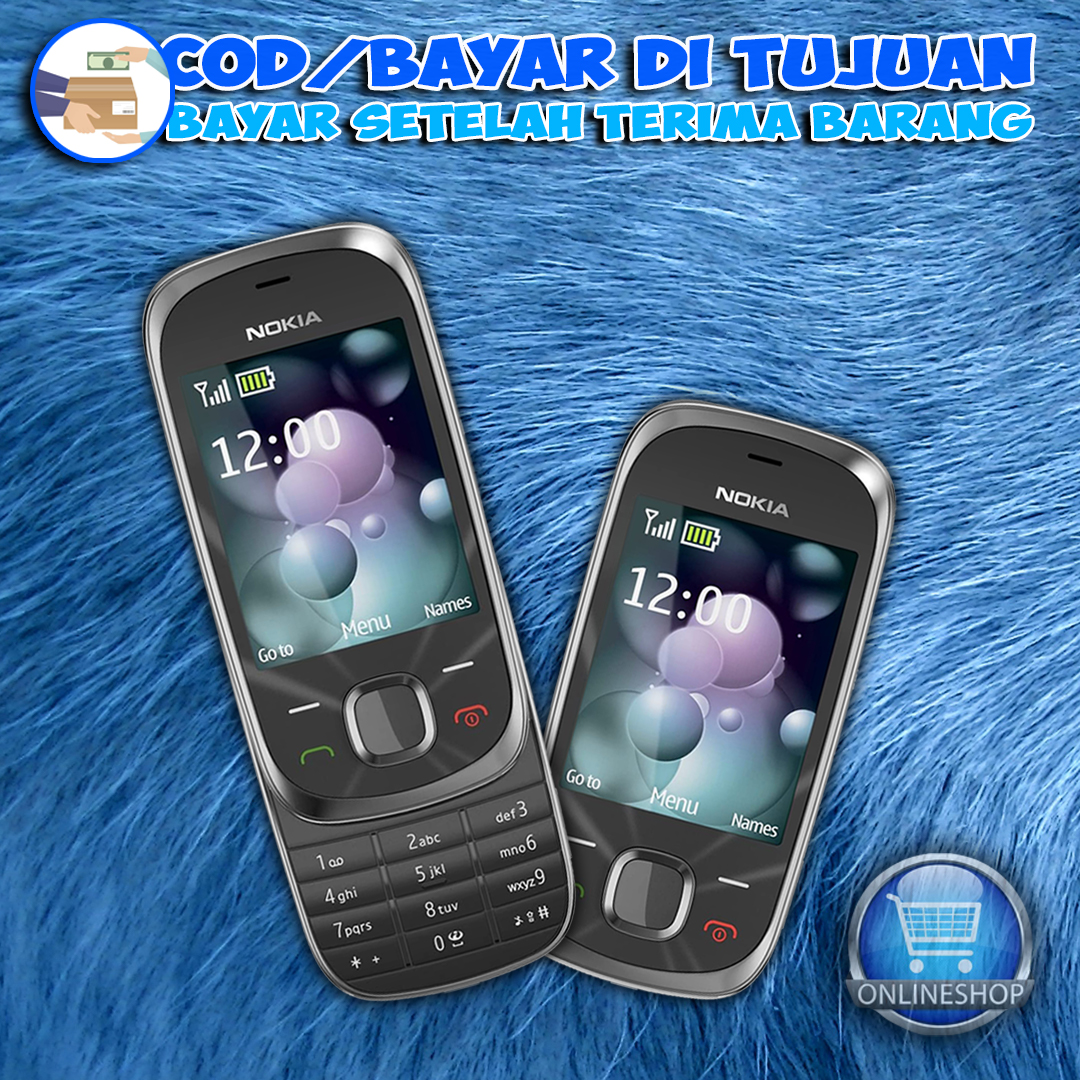 HP Nokia 7230 Sliding - HP Jadul - HP sliding / geser - HP kecil dengan ...