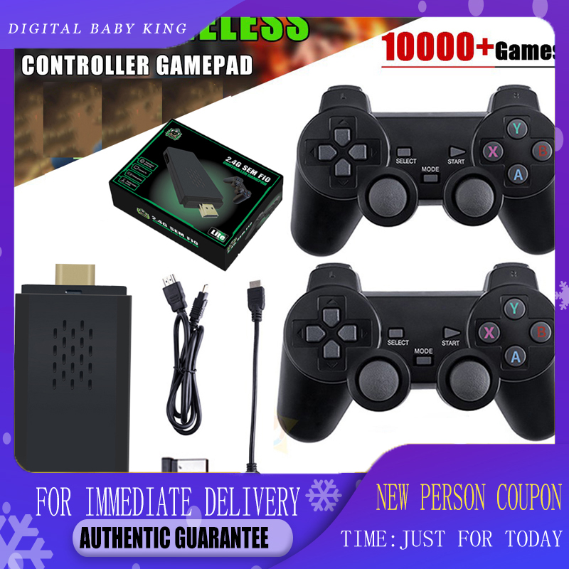 4K Game Stick generasi 2 TV BOX 10000 Video Games Retro Mini Console ...