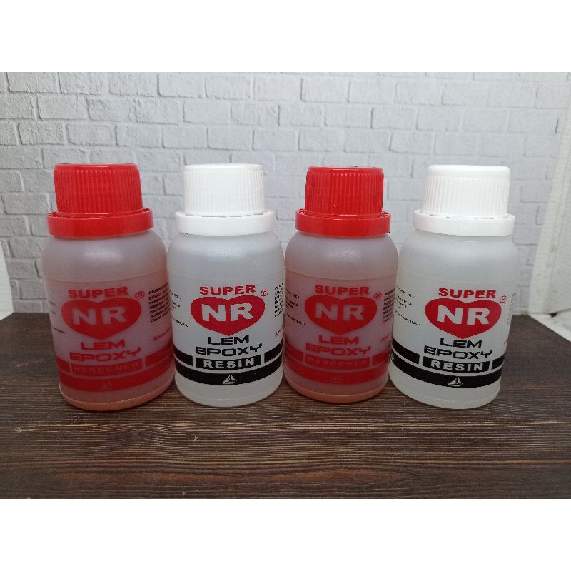 Lem Epoxy Set Kecil (2 komponen) kemasan botol | Lazada Indonesia