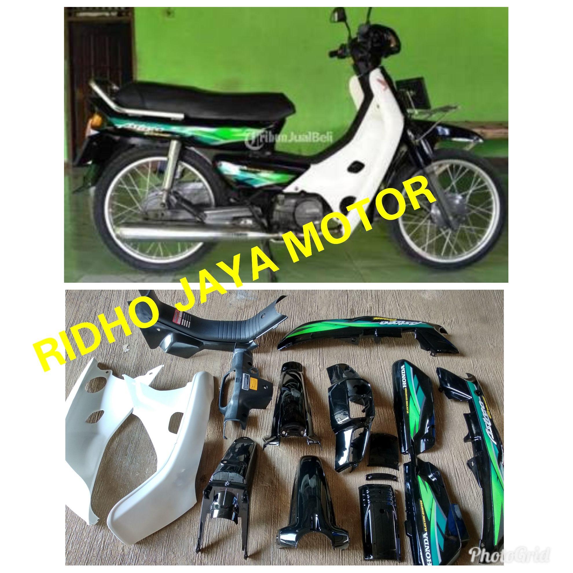 full bodi Honda Astrea grand sayap putih | Lazada Indonesia