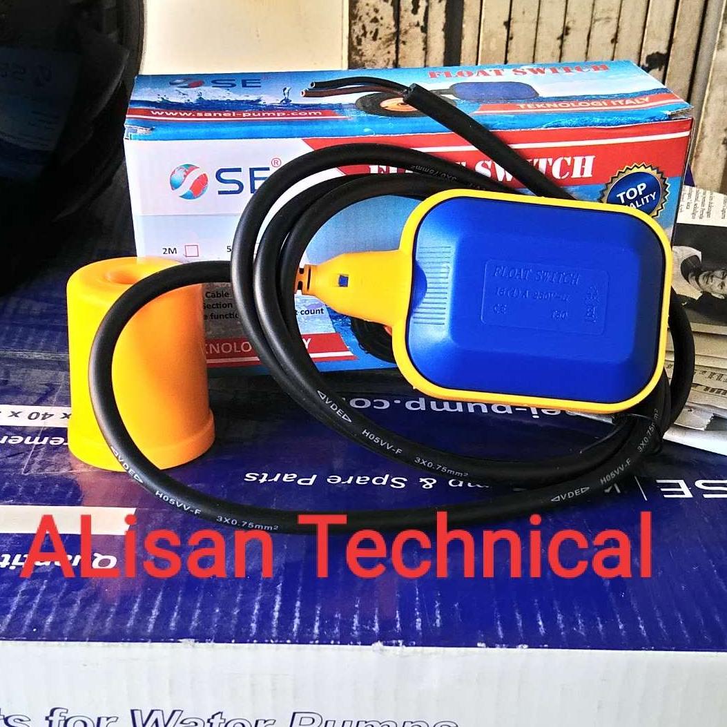 otomatis pompa air pelampung toren float switch 2meter SANEI | Lazada Indonesia