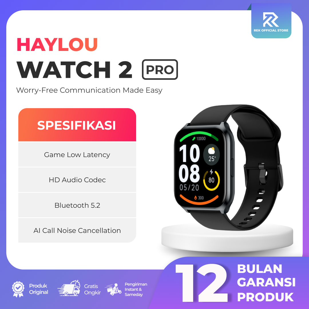 Haylou Watch 2 Pro Smartwatch IP68 SpO2 1.85" Display LS02 PRO | Lazada ...