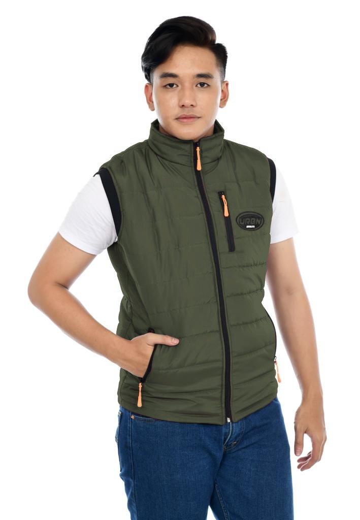 Jaket Rompi Pria Kasual Rompi Motor Vest Keren Tebal Tahan Angin Distro ...