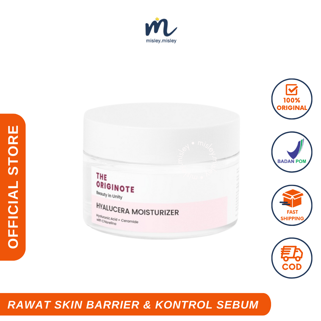 MISLEY - THE ORIGINOTE Hyalucera Moisturizer Gel 50ml - Pelembab Wajah ...