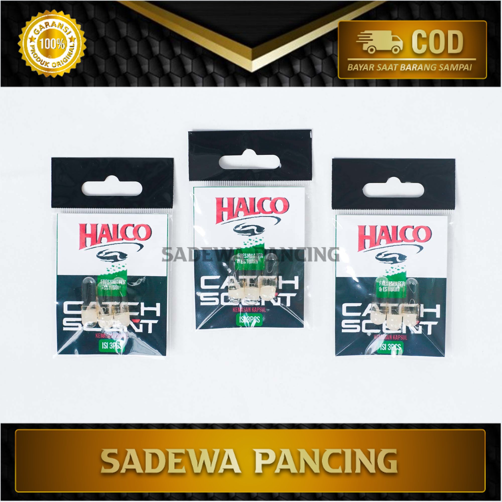 Halco Kapsul/ Halco Hijau/ Konsentrat Umpan/ Halco Fresh Water | Lazada Indonesia