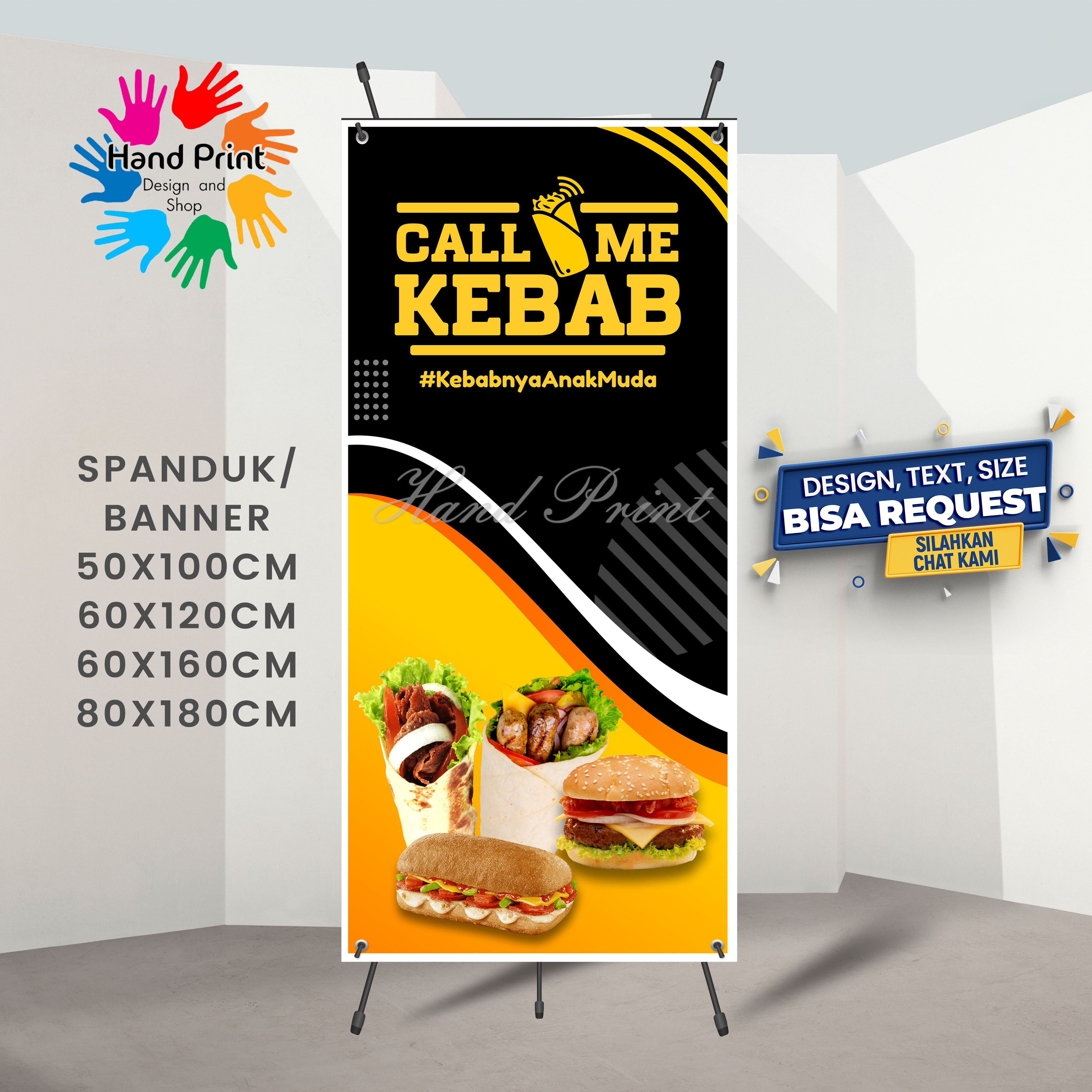 Spanduk Banner MMT Kembab Street Food Super Potato Crunch Stick Kentang ...