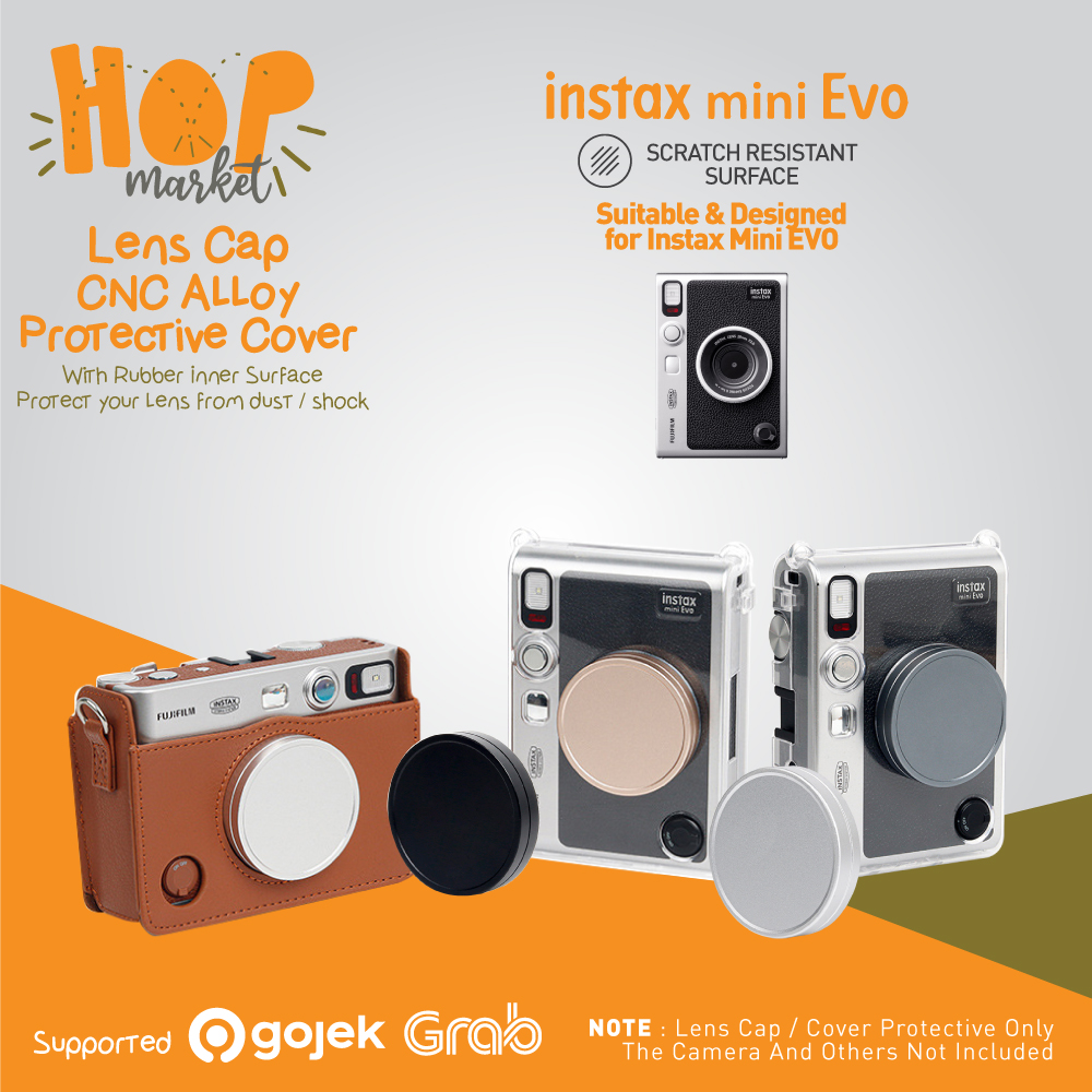 Lens Cover for Fujifilm Instax Mini EVO Tutup / Penutup Lensa Kamera ...