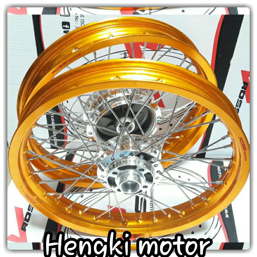 velg RK king lebar 215/185/17 v Rossi warna kuning | Lazada Indonesia