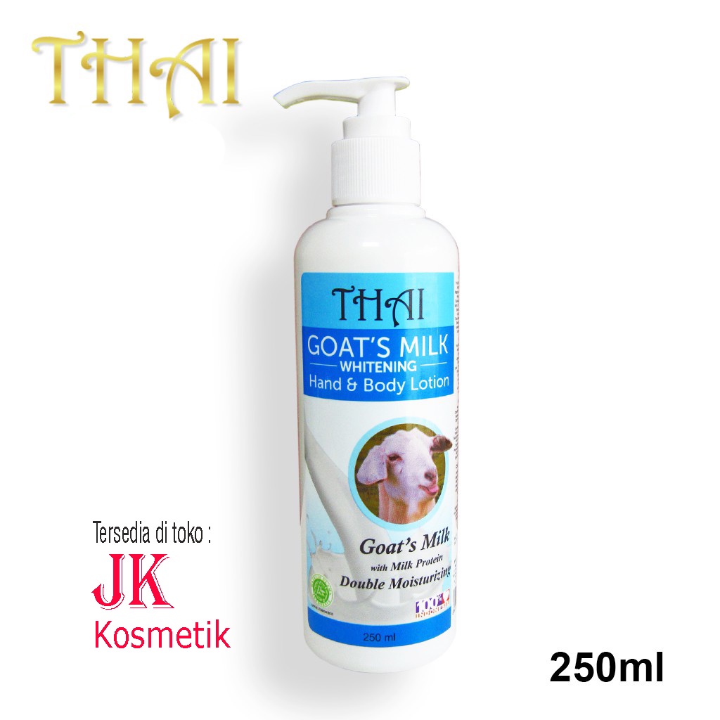 Thai Hand Body Lotion Goat Milk / Susu Kambing - 250 ml | Lazada Indonesia