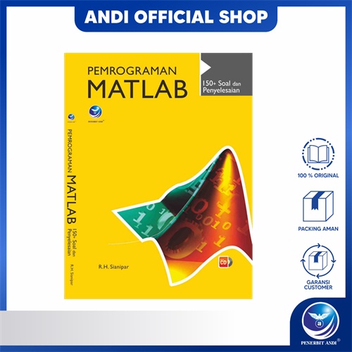 Penerbit Andi - Pemrograman Matlab, 150+Soal dan Penyelesaian+cd ...