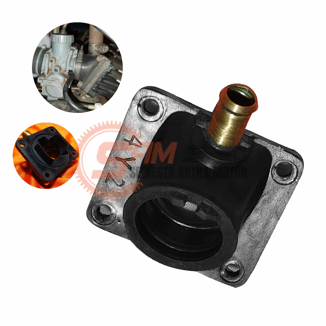 Manipul Karet Intake Manifold Motor Yamaha RXK King Sambungan Carbu ...