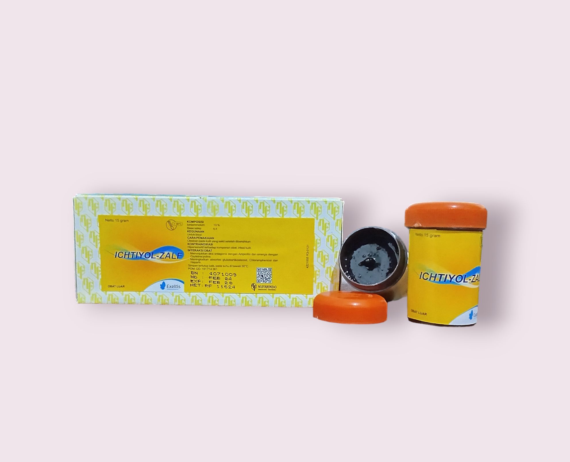 Ichtiol-Zalf Exeltis Salep Hitam Bisul 15 Gr | Lazada Indonesia