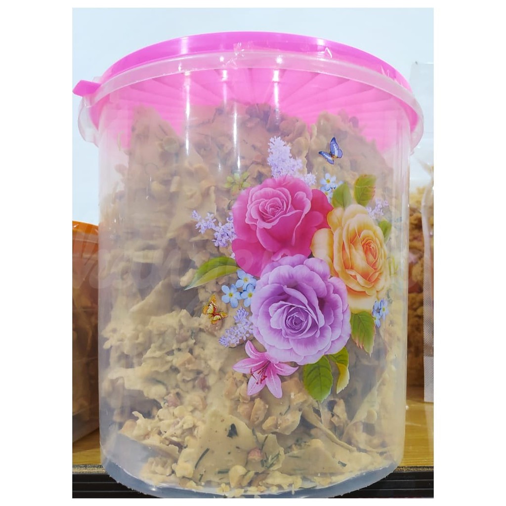 REMPEYEK PEYEK KACANG "BU PARTI" BOX BESAR GURIH ENAK HALAL KHAS SOLO ...