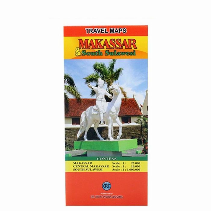 Original TRAVEL MAP MAKASAR & SOUTH SULAWESI Buku Travel | Lazada Indonesia