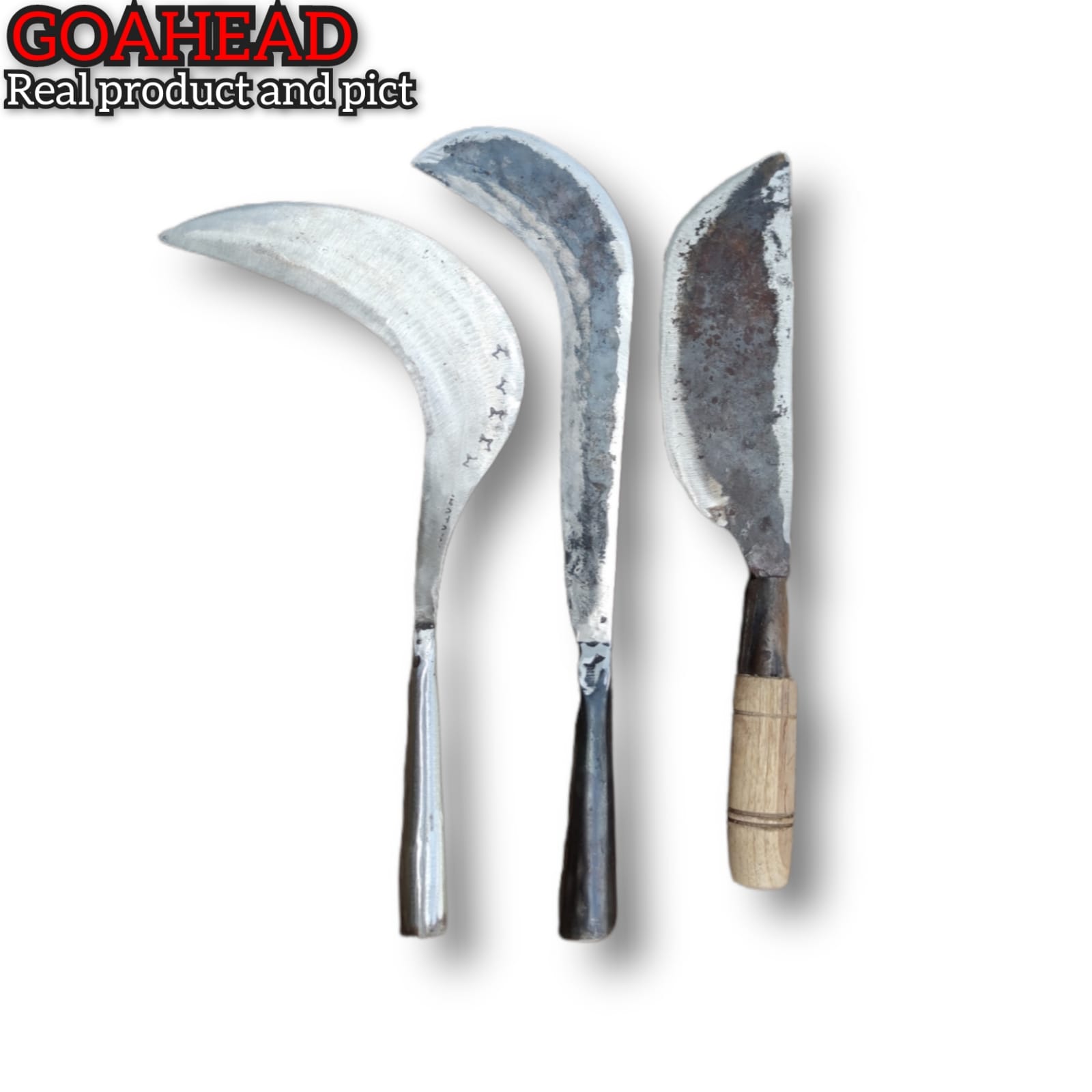 Paket Hemat Bendo Cap Gareng, Arit Pemotong Rumput Dan Pisau Daging ...