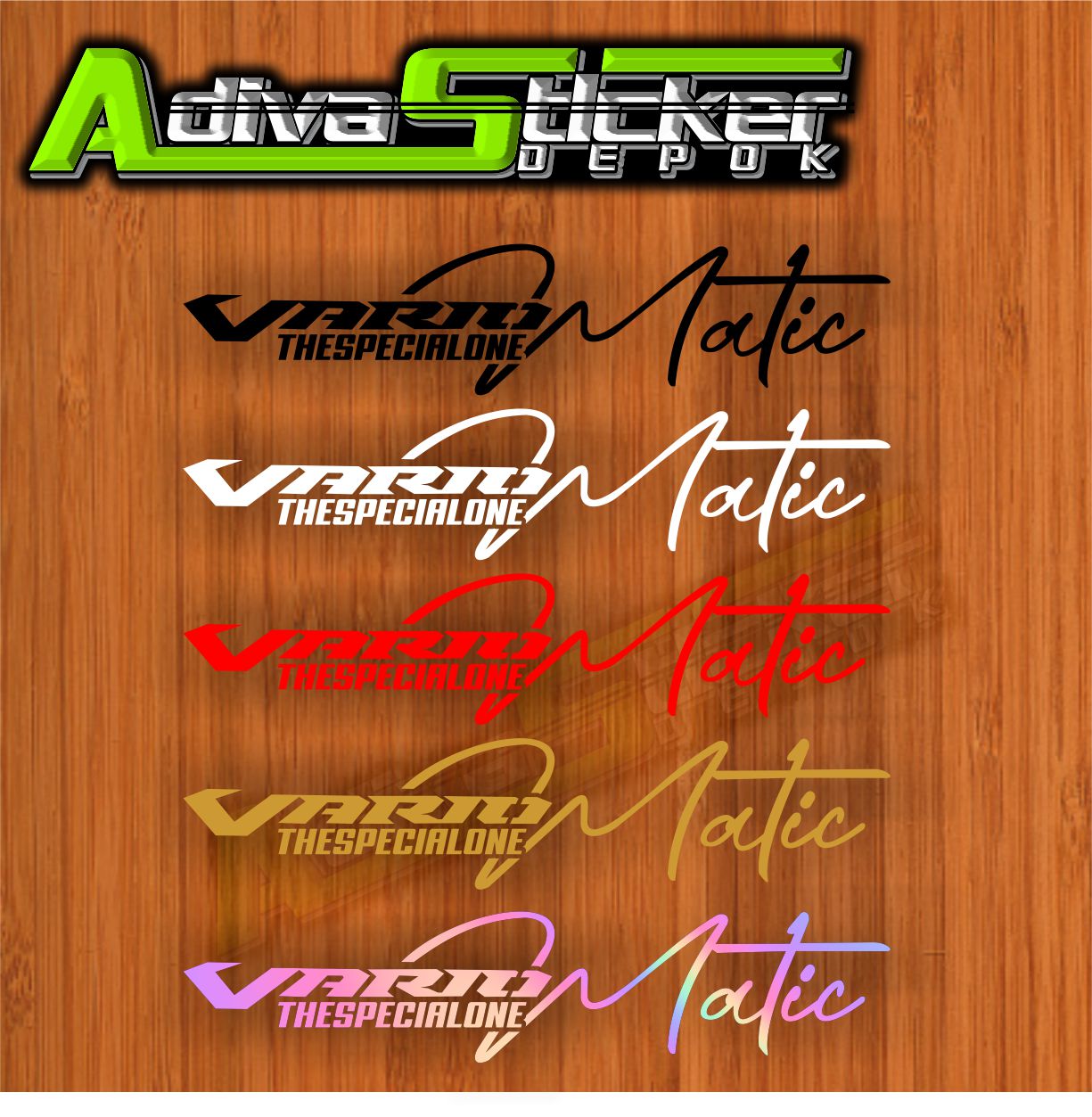 STIKER VARIO ULTIMATE MATIC STICKER VARIO MATIC | Lazada Indonesia