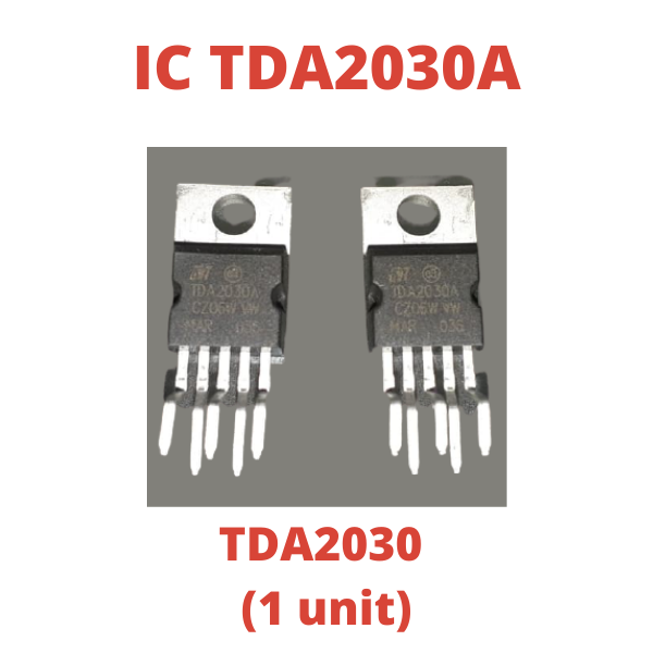 TDA2030 IC TDA 2030 (1 BIJI) SATUAN TDA2030A 2030 D2030 D2030A AISI ...