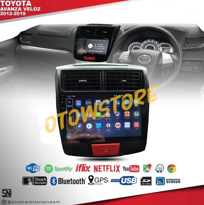 Head unit Android OEM Fit Avanza Xenia Veloz 9 inch | Lazada Indonesia