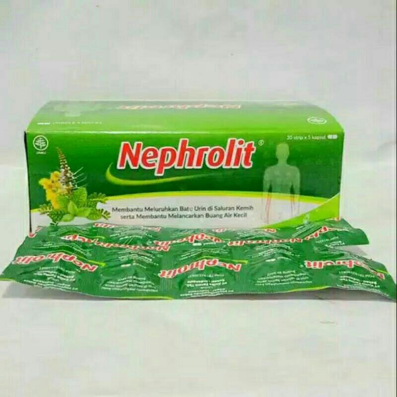 Nephrolit Kalbe 1 Strip Isi 5 Kapsul -Rangkuti Store | Lazada Indonesia
